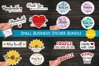 Printable Small Business Stickers Bundle - 16 Designs (1165503 ...