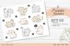 Cute Cats Printable Stickers Cricut Design/Animal characters (1199464 ...