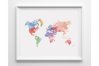 World Map Poster, Watercolor Print, Travel Printable (116736 ...