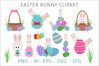 Easter Bunny Clipart (1165561) | Illustrations | Design Bundles