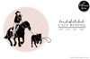 Hand drawn Rodeo Calf Roping Vector Sketch (519952) | Cut Files ...