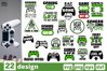 Gaming SVG Bundle | Gamer Cut File | Video Games (1089517) | Cut Files ...
