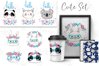 Cute Set Animals (987891) | Illustrations | Design Bundles
