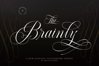 Brainly Script- With Ornament (293148) | Calligraphy | Font Bundles