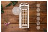 Telephone Box - SVG EPS DXF PNG PDF JPG Cut File (348182) | Paper ...