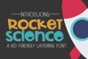 Rocket Science Layering Font (117672) | Sans Serif | Font Bundles