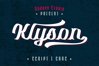 Klyson Font Duo (554460) | Display | Font Bundles