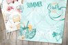 Summer digital paper, Surfing digital paper (658221) | Patterns ...