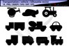 vehicle silhouette svg / transportation clip art SVG / transportation ...