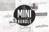 Mini Handwritten Script Font Bundle - 10 Fonts (172950) | Script | Font ...