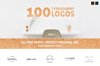 100 Typo Logos + 100 Logo Frames (16333) | Logos | Design Bundles