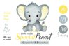 Baby Elephant, PNG, EPS, SVG, yellow color, Clip Art, vector (476762 ...