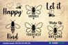 Motivational Bee Quotes SVG Bundle (626044) | Cut Files | Design Bundles