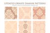 28 Nude Damask Patterns - Wedding Seamless Digital Papers Bundle (42878 ...