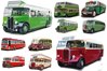 Old Bus Collection - Realistic Painting 18 PNG (265031) | Elements ...