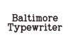 Baltimore Typewriter - SUPER PACK PROMOTION ! (78087) | Regular | Font ...