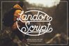 Landon Script (16691) | Handwritten | Font Bundles