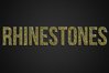 Rhinestones Text Effect