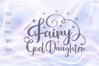Fairy Goddaughter SVG for Cricut Christening Cut File DXF (519710 ...