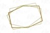 Glitter golden elegant wedding geometric frames png (209981 ...