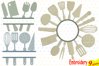 Split Kitchen Designs for Embroidery Machine Instant Download ...