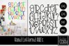 Hand Lettered ABC Word Art (138549) | Hand Lettered | Design Bundles