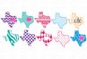 Texas State Bundle SVG Cut Files, Southern Monogram SVG (97849) | Cut ...