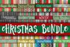 Christmas Bundle - Includes Over 200 Digital Papers (113055) | Textures ...