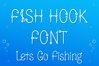 Fish Hook Font, Fishing Hunter Font (943322) | Display | Font Bundles