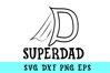 SuperDad Svg Dxf Png Jpg Eps vector file Cut Files (262874) | Cut Files ...