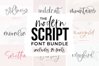Modern Script Font BUNDLE (1109237) | Handwritten | Font Bundles