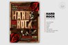 Hard Rock Flyer Template V1 (18675) | Flyers | Design Bundles