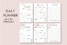 Daily planner, Motivational to do list, Printable planner (384914 ...