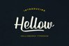 Hellow - Calligraphy Typeface (243000) | Calligraphy | Font Bundles