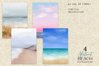 Beach Background, Beach clipart, Ocean background (663410 ...
