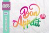 Bon Appetit French Language Enjoy Your Meal Sublimation PNG (571133 ...