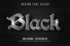 Black text, editable text effect on black wooden background (667493 ...