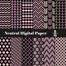 Neutral Digital Paper Pack (95139) | Scrapbooking | Design Bundles