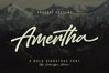 Amertha (712918) | Handwritten | Font Bundles