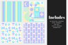 Pastel Geometry Digital Paper Pack