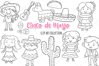 Cinco de Mayo Digital Stamps (541071) | Illustrations | Design Bundles