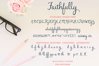 Faithfully - Hand Lettered Script Font (180419) | Handwritten | Font ...