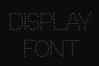 Dots Display Font (870056) | Display | Font Bundles