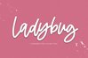 Ladybug - A Handwritten Script Font (542119) | Handwritten | Font Bundles