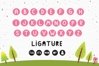 Lucy kids blocks font, A duo with hearts and blocks (158439) | Display ...