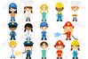 Community Helpers Clipart, Job Clipart, Professions (444831 ...