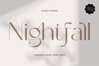 Nightfall - Modern Luxury Sans-Serif (1129081) | Sans Serif | Font Bundles