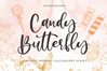 Candy Butterfly a Beauty Modern Calligraphy (1188058) | Handwritten ...
