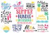 Summer, Beach Bundle of 20 SVG DXF PNG EPS Cutting Files (239287) | Cut ...