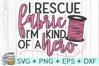 I Rescue Fabric SVG DXF PNG EPS Cutting File (116839) | SVGs | Design ...